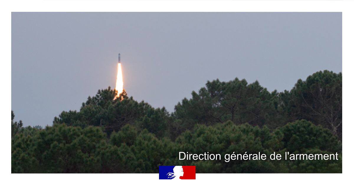 La DGA procède à un essai de missile stratégique M51 | Le portail des ...